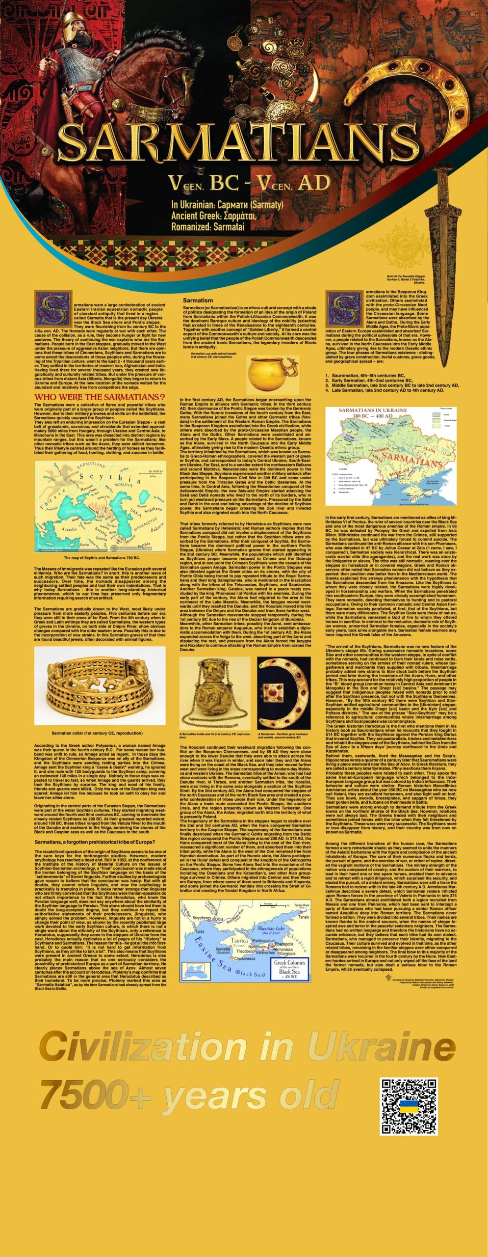 A presentation of Ukraine's 7500+ year-old civilization - UNF Edmonton
